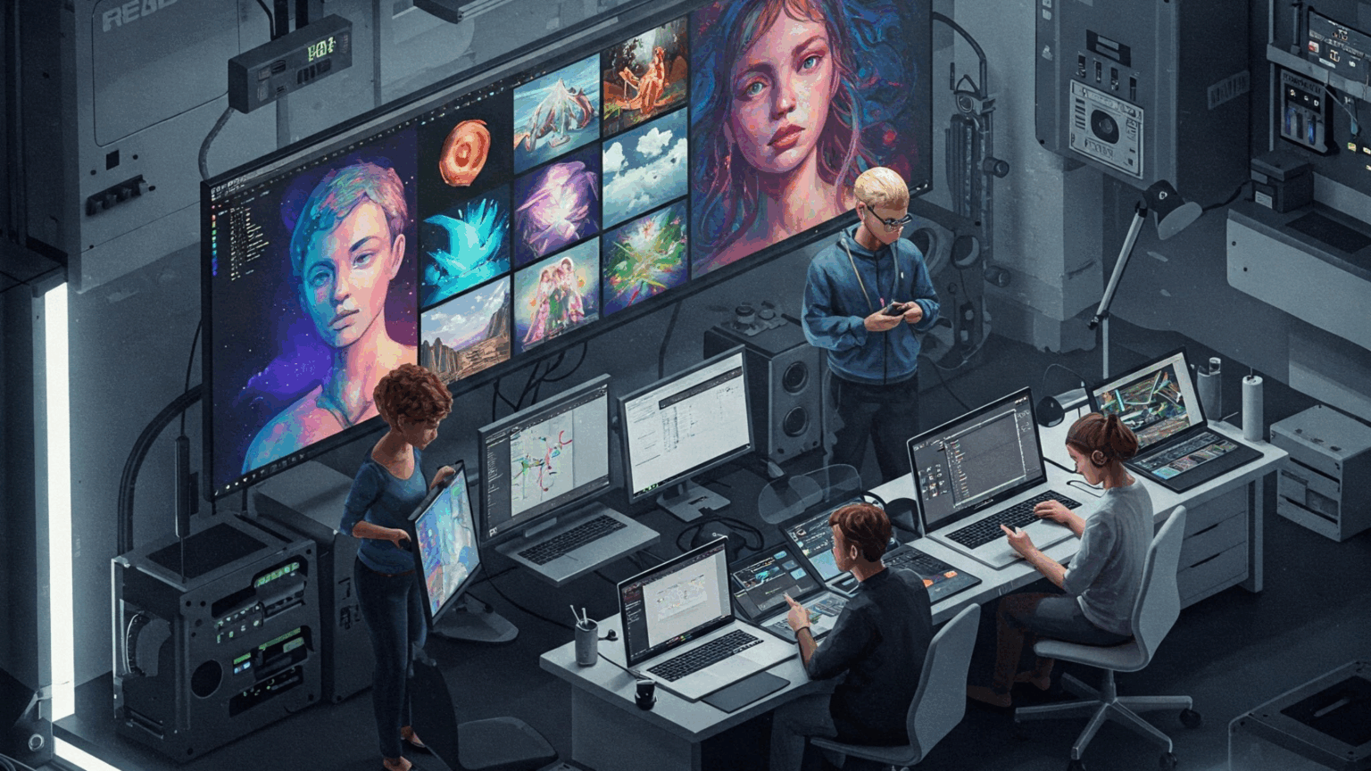 AI Art Revolution: How Technology is Redefining Visual Aesthetics and ...